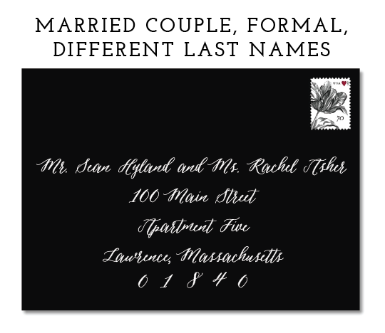 Envelope Addressing Etiquette — Emily Rose Ink