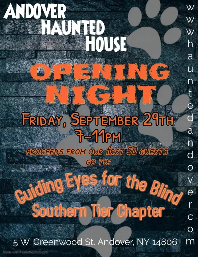 Special Event Calendar — Andover Haunted House