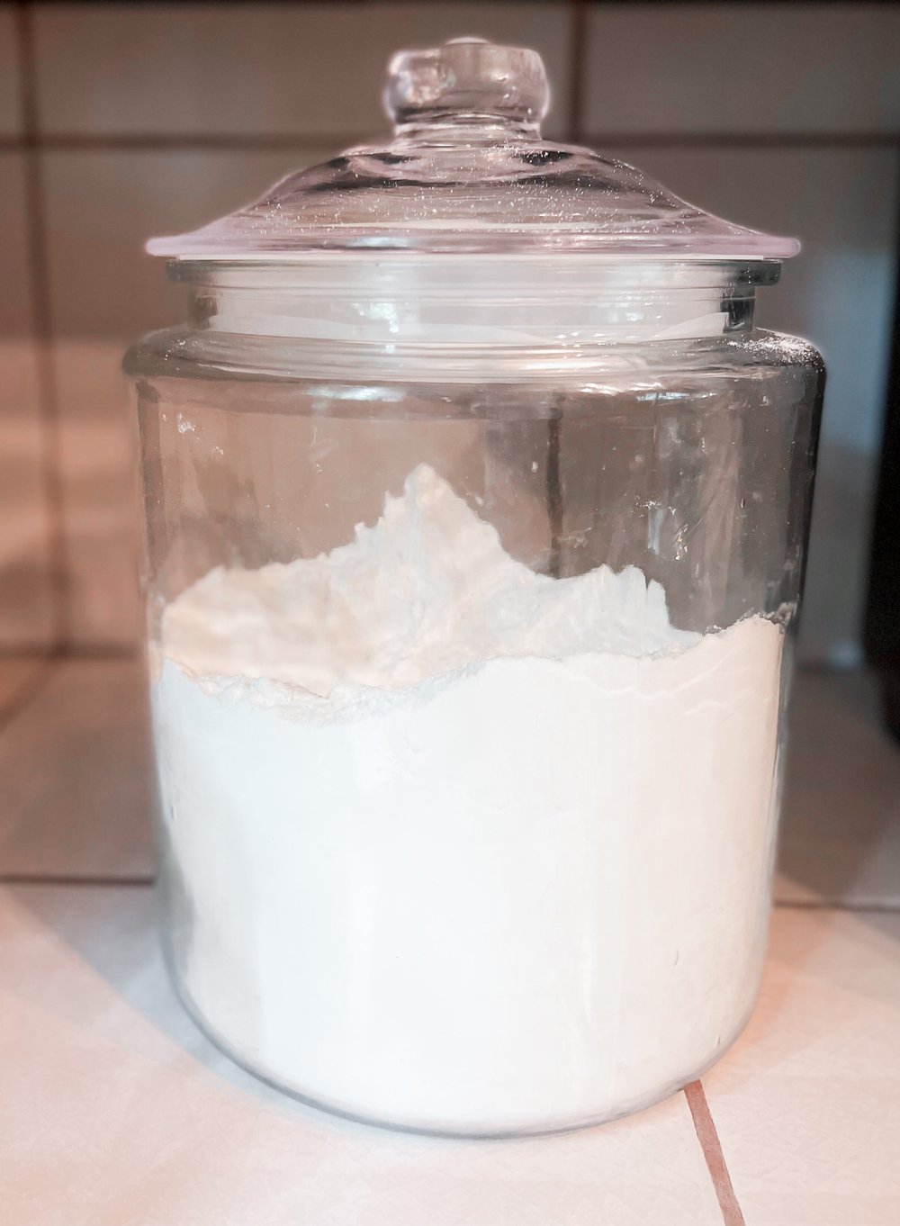 Our... powdered milk container. No, I'm not kidding — Madeleine Frost