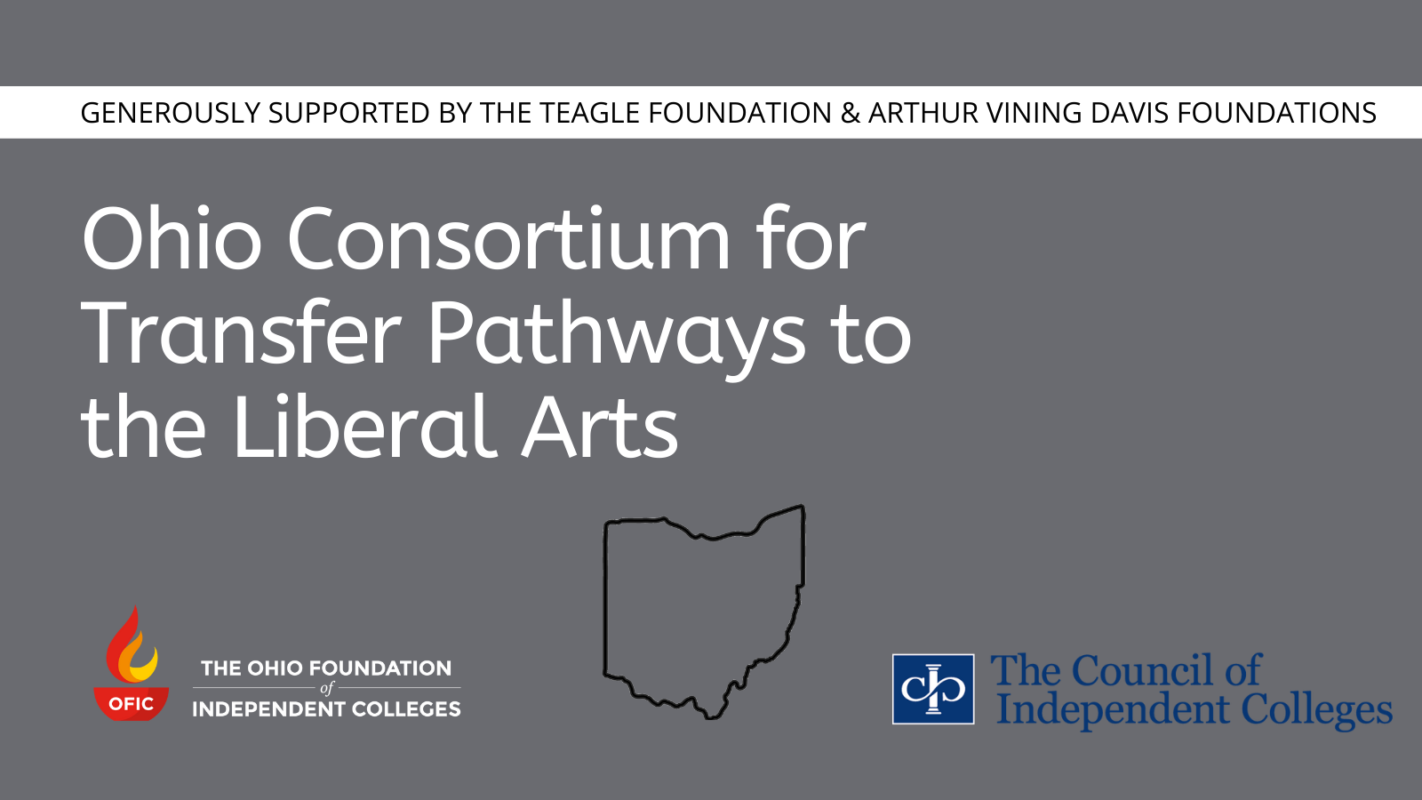 Ohio Consortium for Transfer Pathways to the Liberal Arts — OFIC