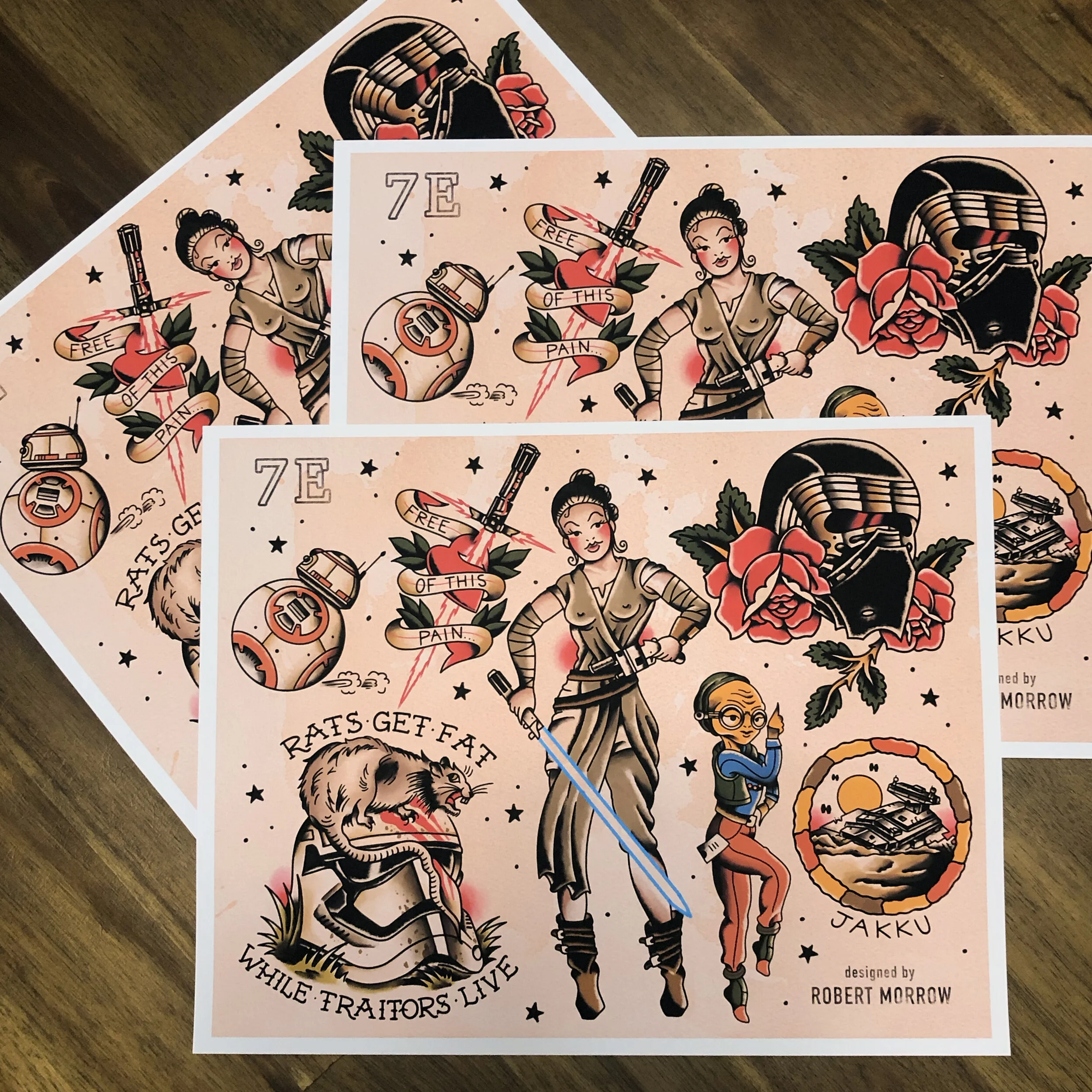 Free Printable Tattoo Flash Sheets