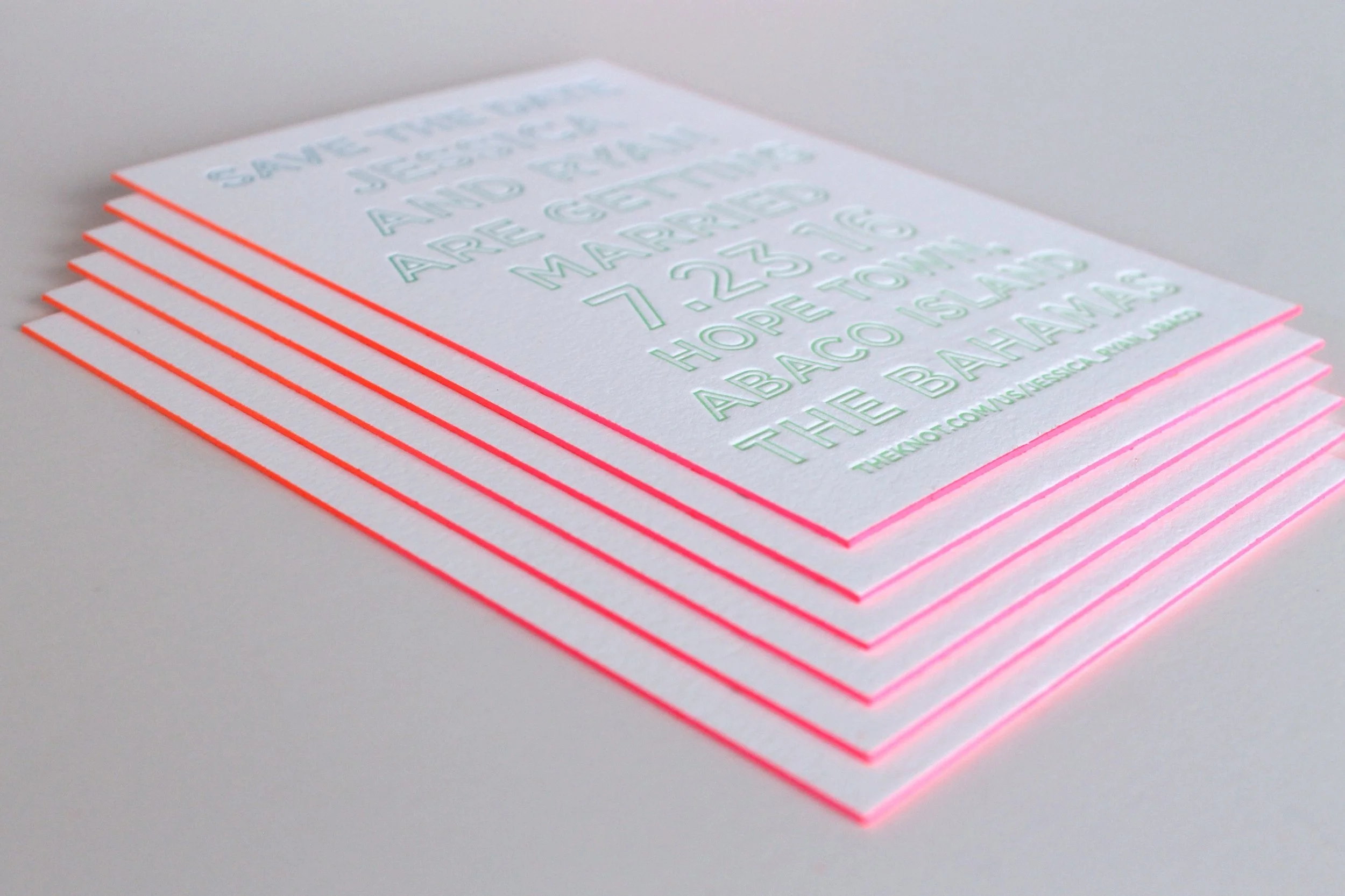 Abaco Island Save The Dates — Swell Press Paper Co.