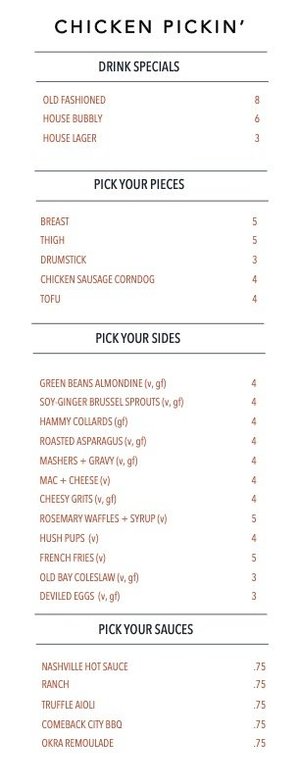 Soho Chicken + Whiskey