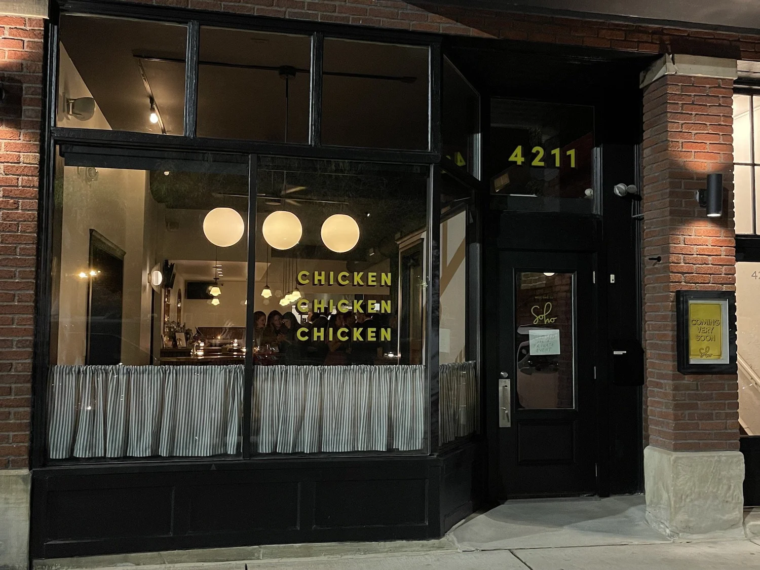 Soho Chicken + Whiskey