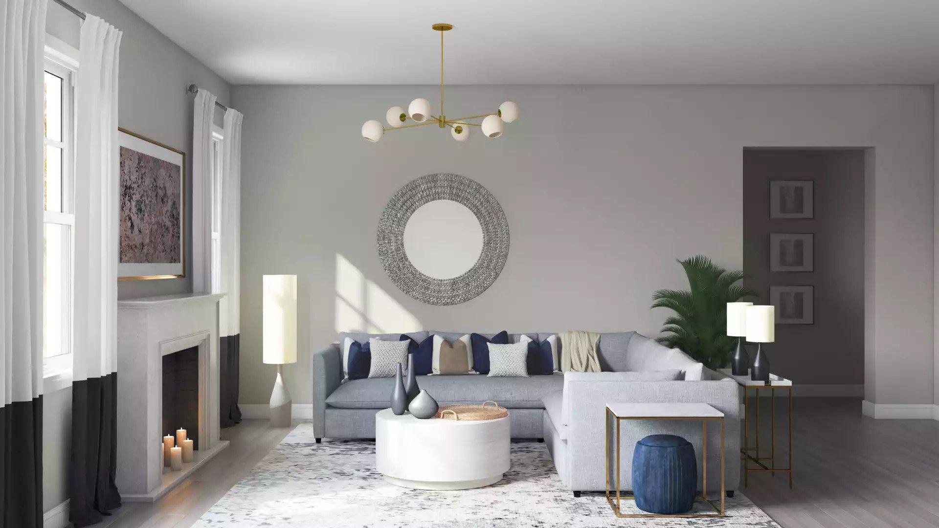 Fairfax Living Room — Jennifer Bonelli