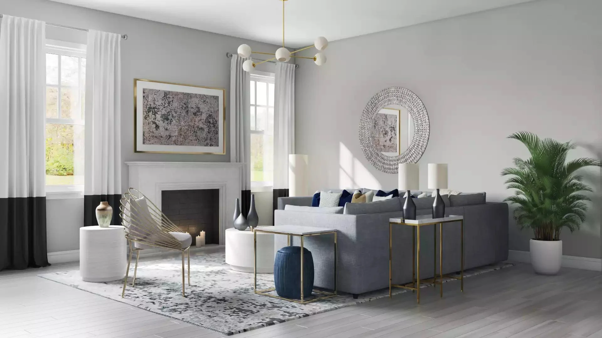 Fairfax Living Room — Jennifer Bonelli