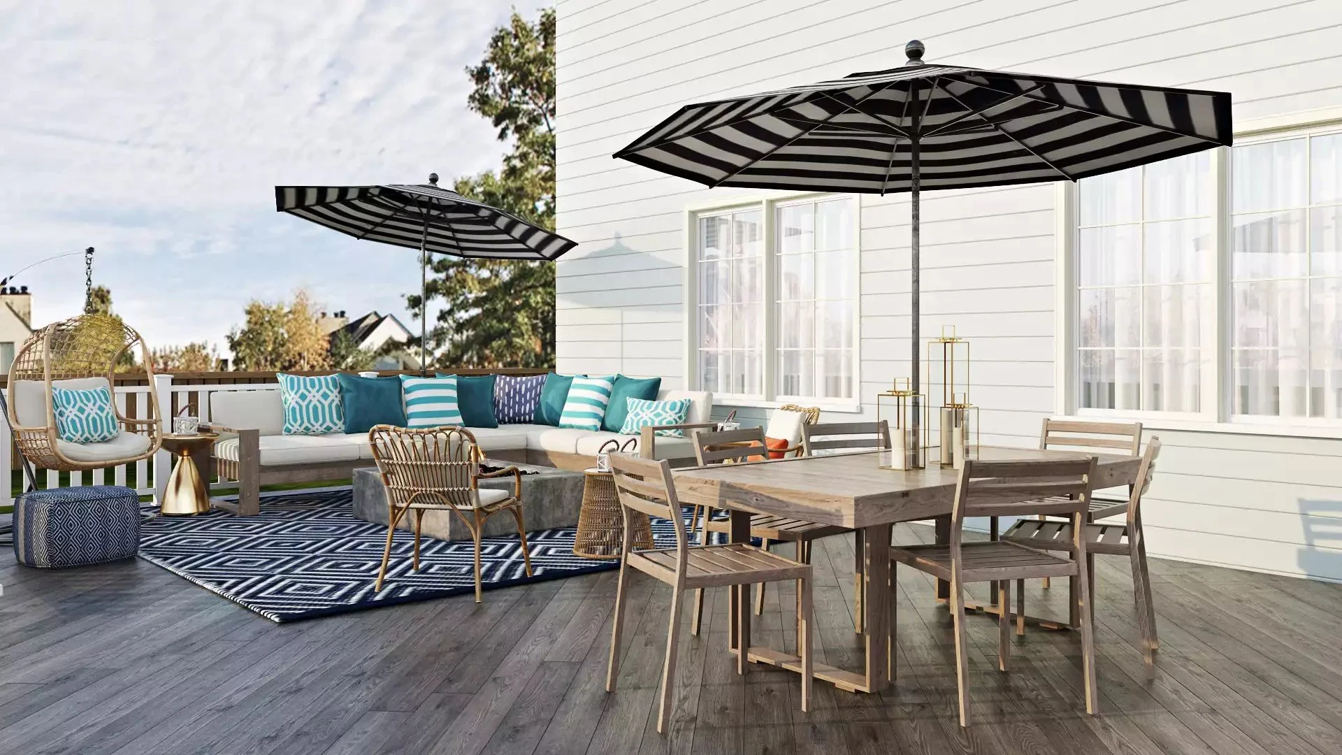 Charlotte Outdoor Living Room — Jennifer Bonelli