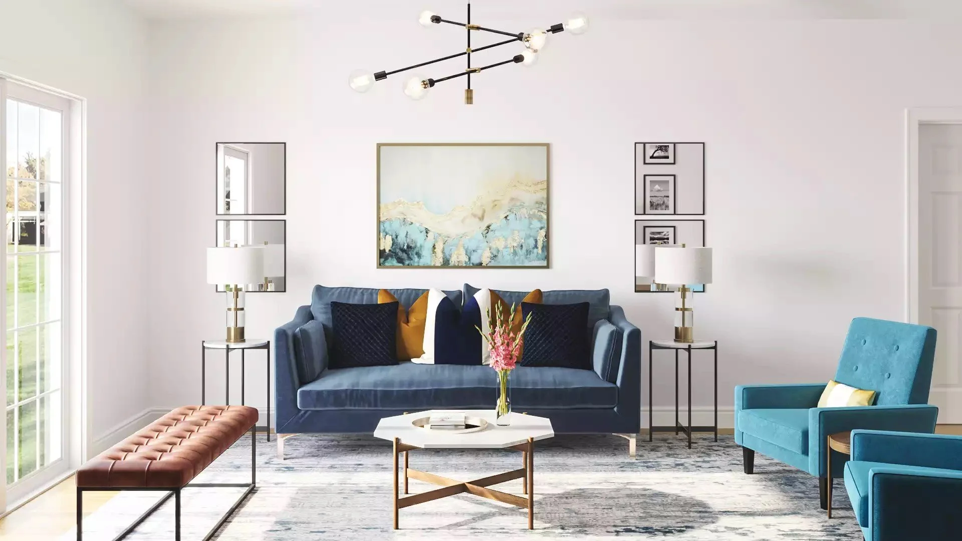 Stamford Family Room — Jennifer Bonelli