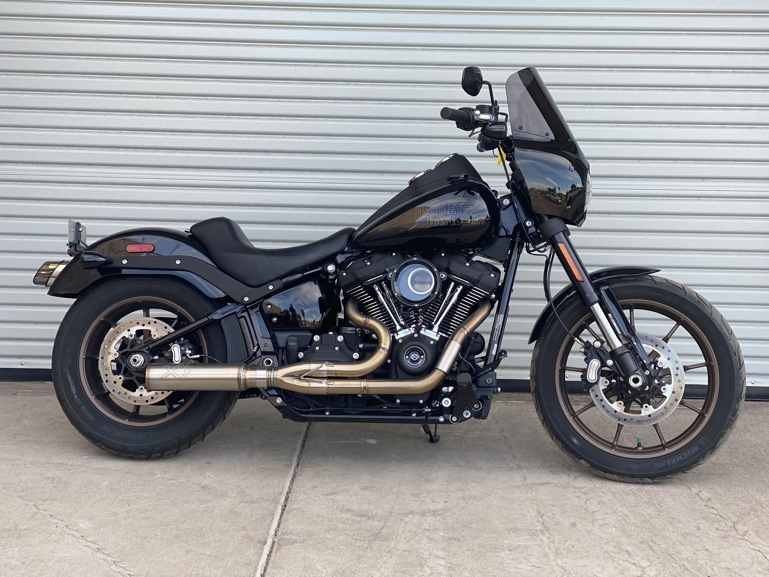 New SOFTAIL Exhaust — FXR Division