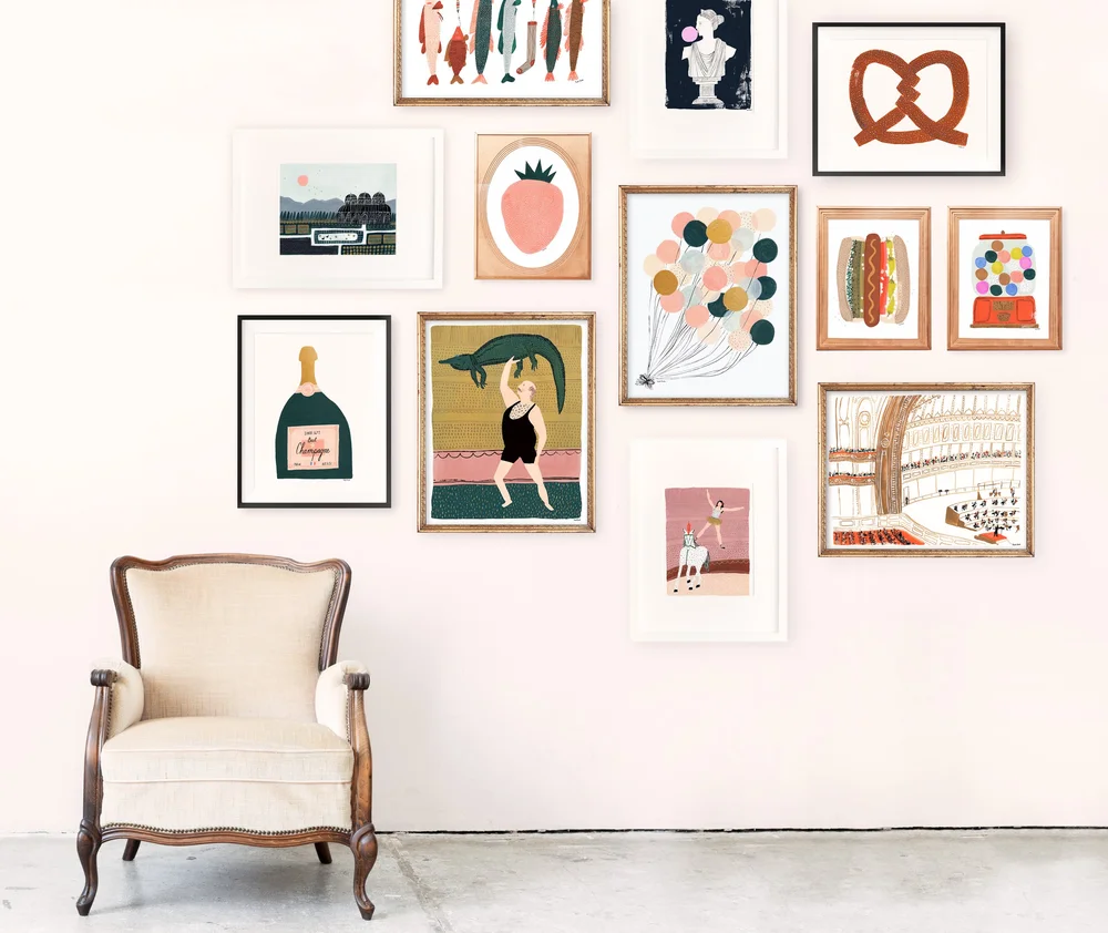 How to Create a Gallery Wall with Texture — Nicole Cicak | Chicago ...