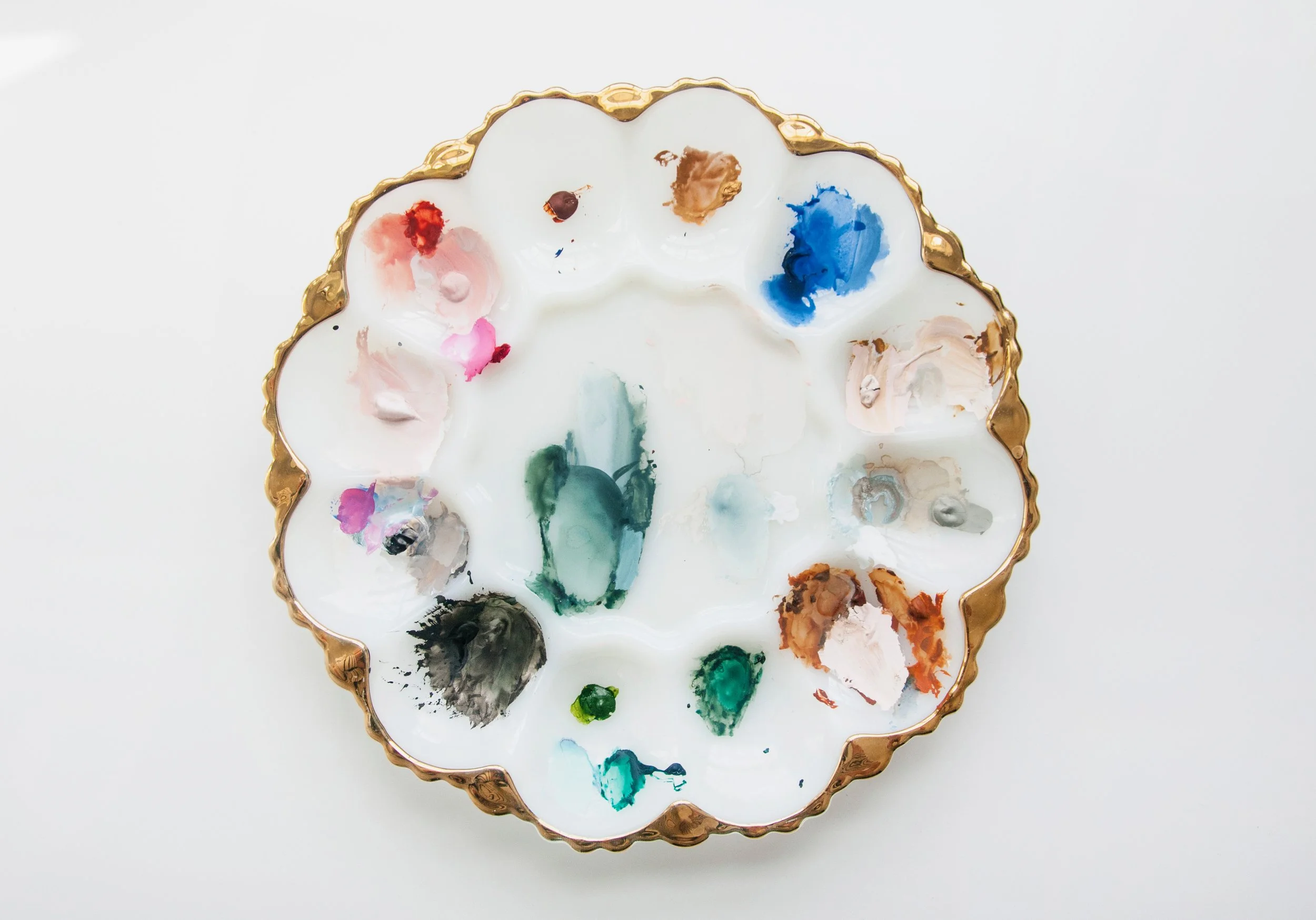 How I Use My Ceramic Paint Palette — Nicole Cicak | Chicago Freelance ...