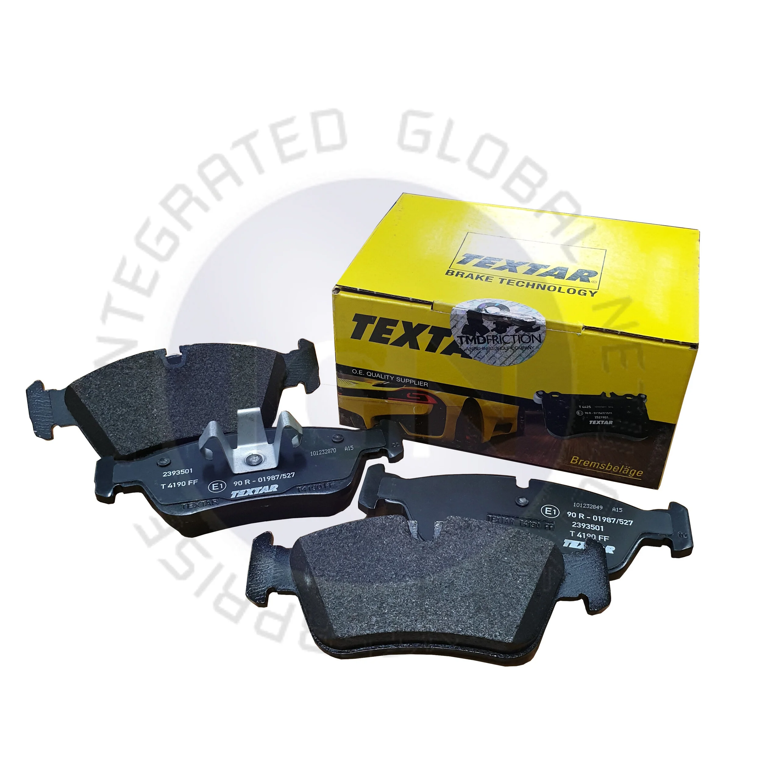 34116769951 Textar 23935 | Front Brake Pad Set — Integrated Global ...