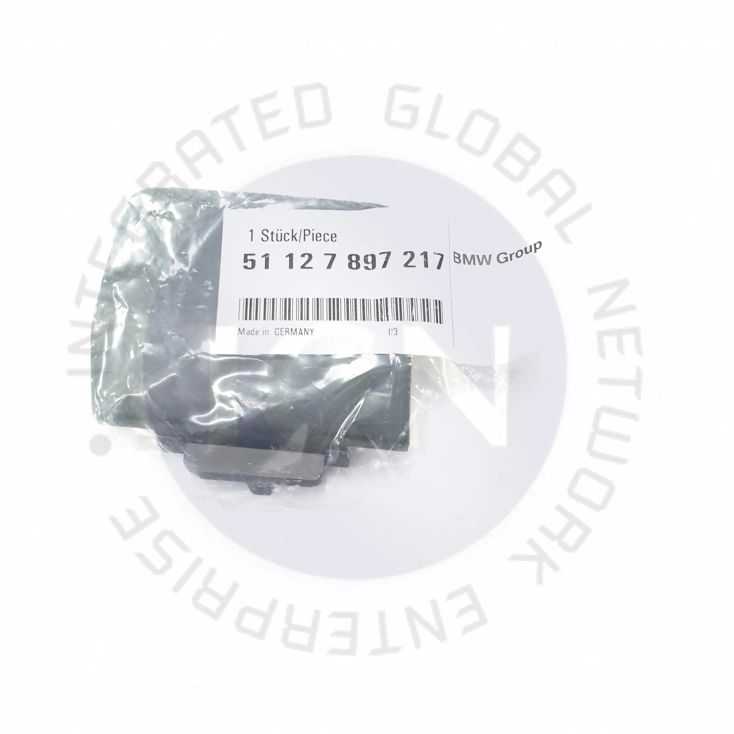 BMW Genuine - 51127897217 | E60 M Aero Tow Cover, Rear Bumper ...