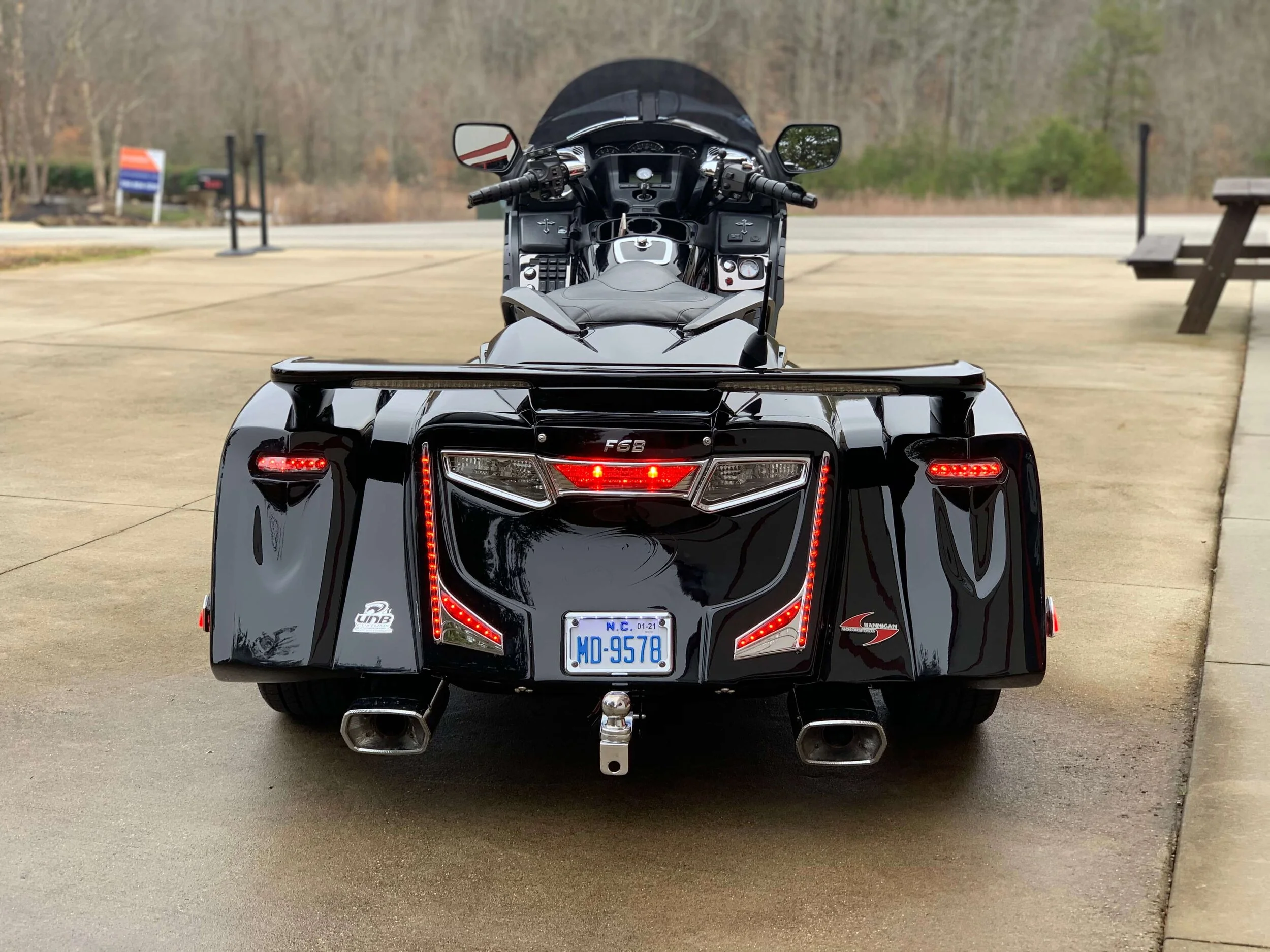 Honda F6B Trike Conversion with a Custom Reverse — UNB Customs: Trike ...