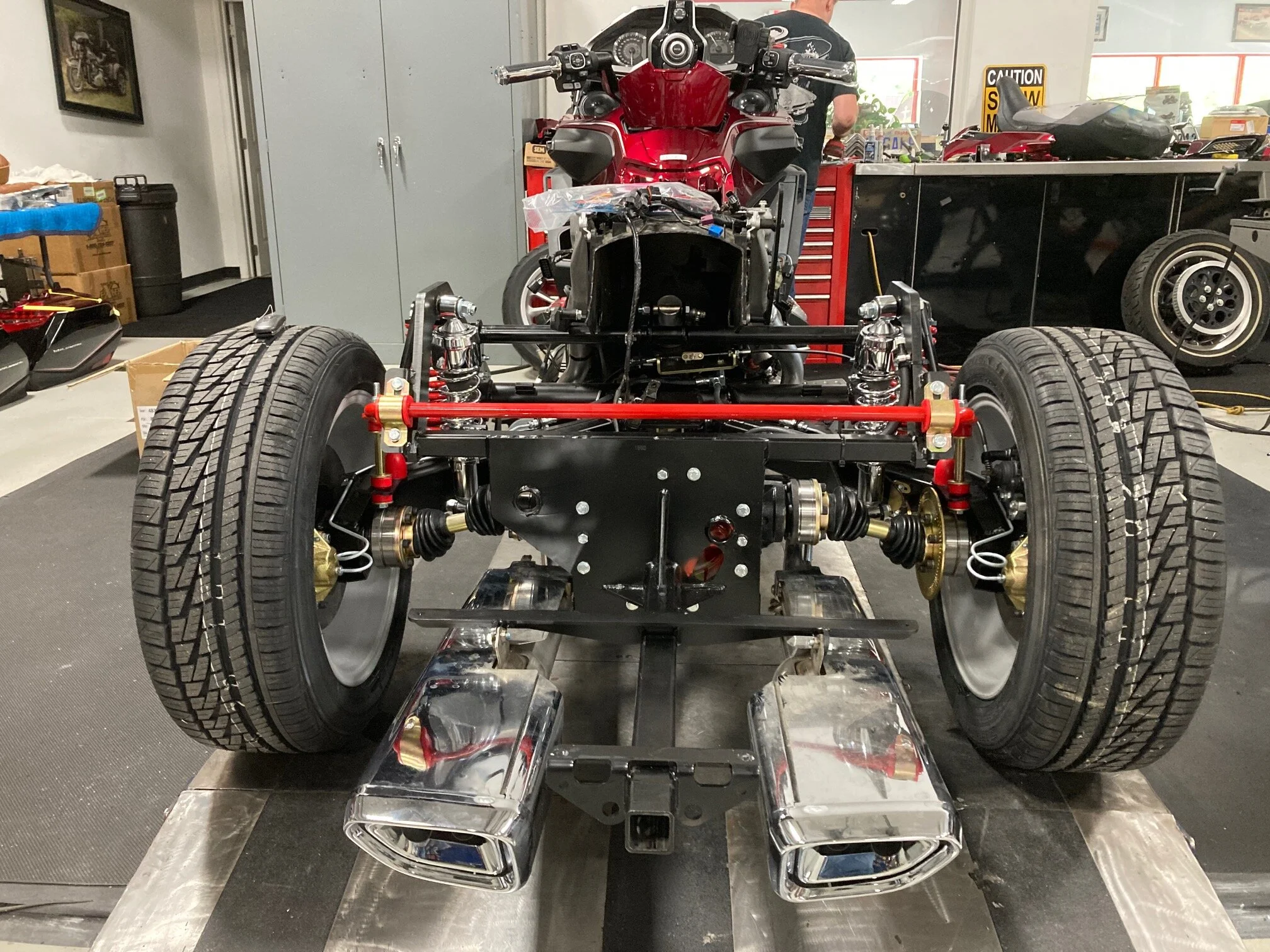 Tom's New Goldwing DCT Trike Conversion — UNB Customs: Trike & Custom Shop