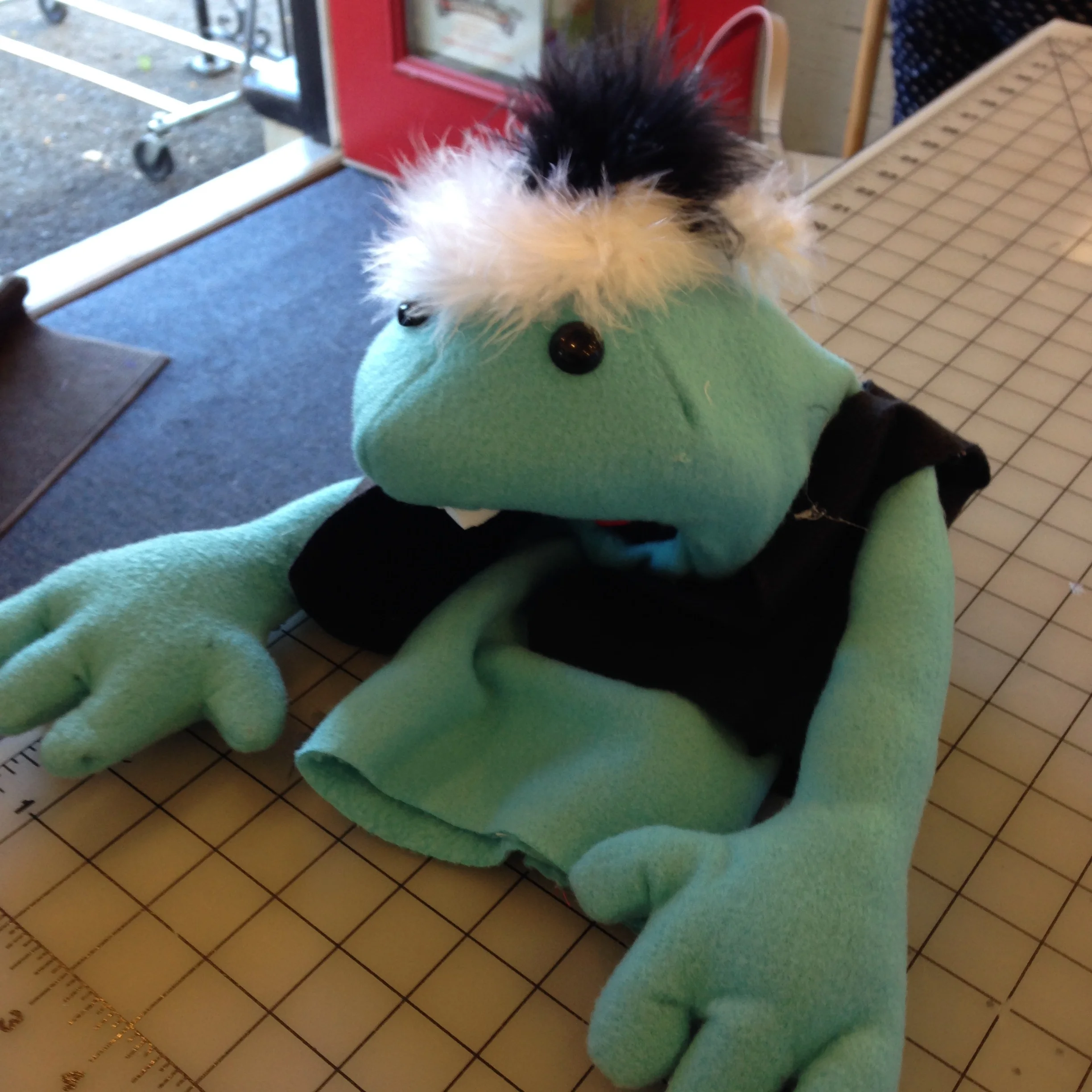 Learning to Sew with Puppets — Ashley and the Noisemakers