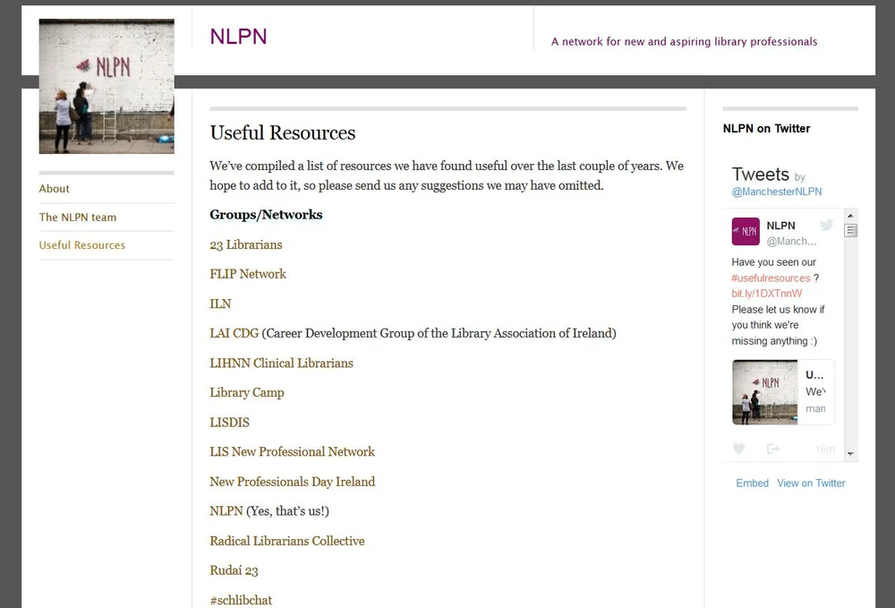 NLPN's Useful Resources — Ned Potter
