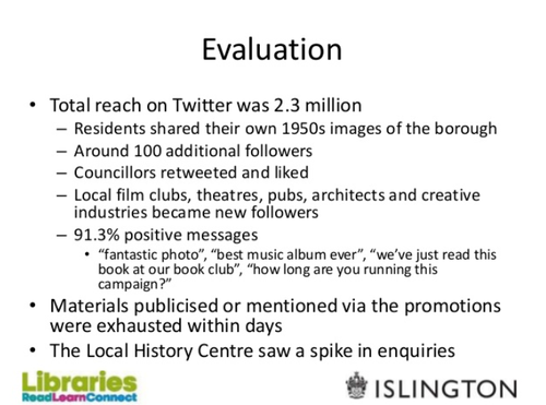 The key to good library marketing is *campaigns* — Ned Potter