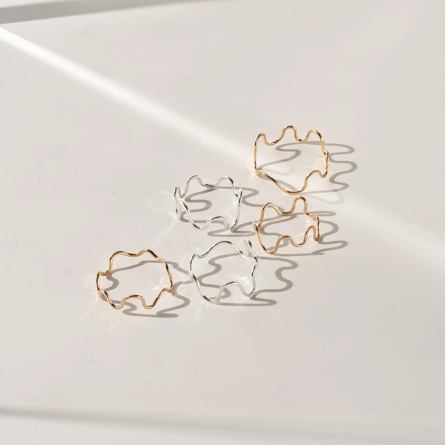 Squiggle Ring: Sterling Silver — Tasha Rae Jewelry