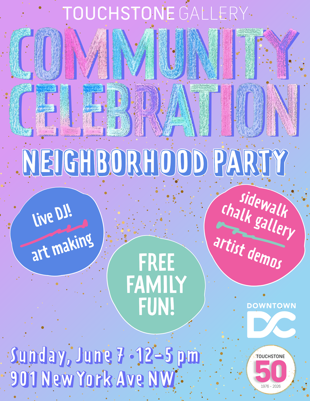 Community Celebration Neighborhood Party — Touchstone Gallery
