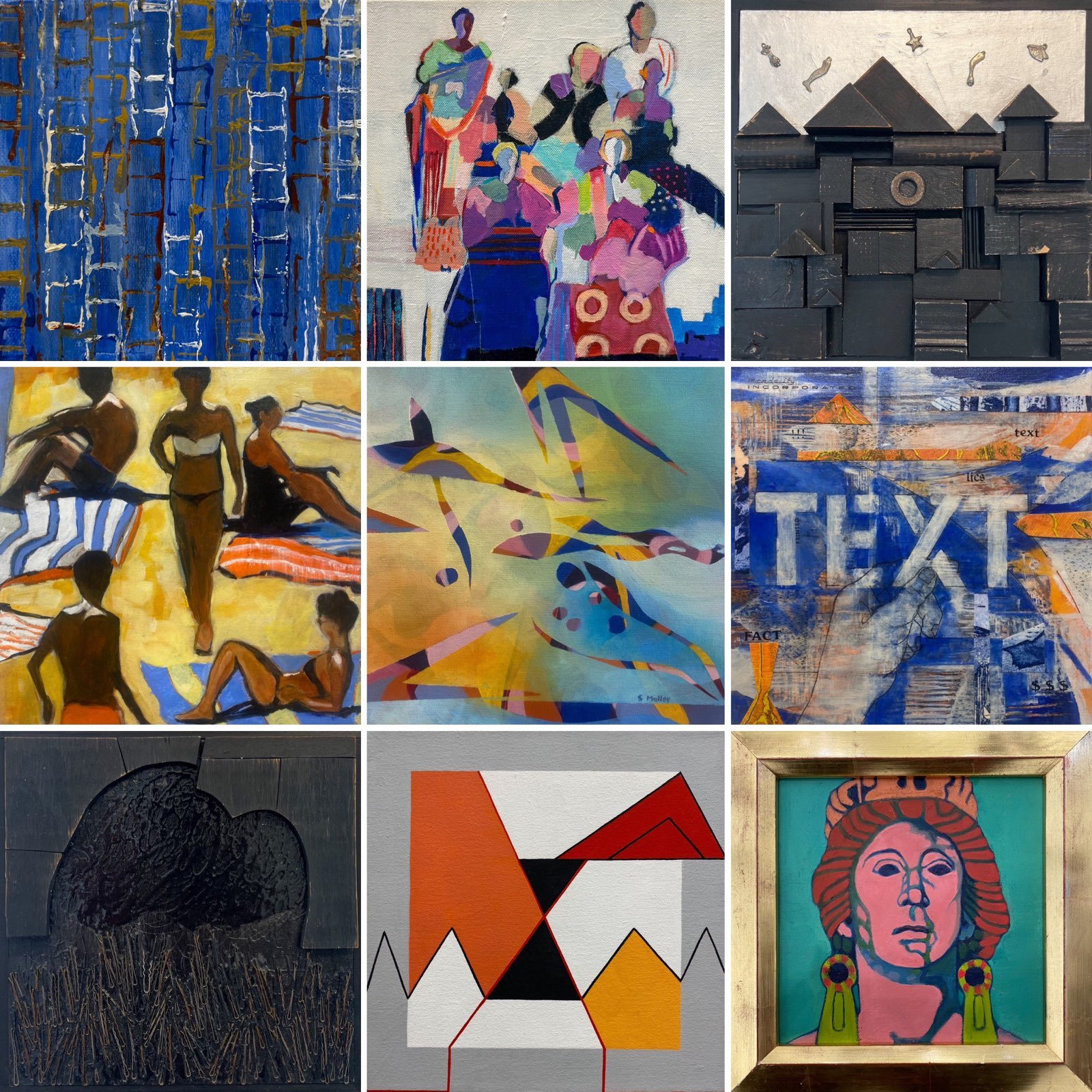 Off the Grid: A Small Works Show — Touchstone Contemporary Art Gallery