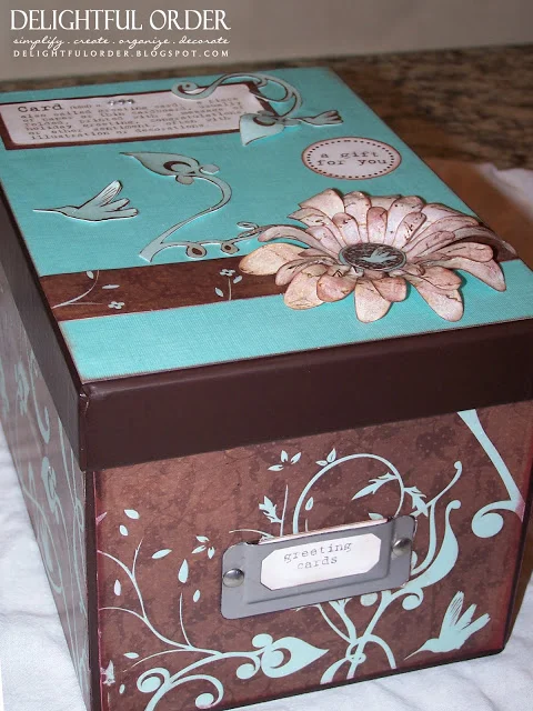 Greeting Card Box — Delightful Order