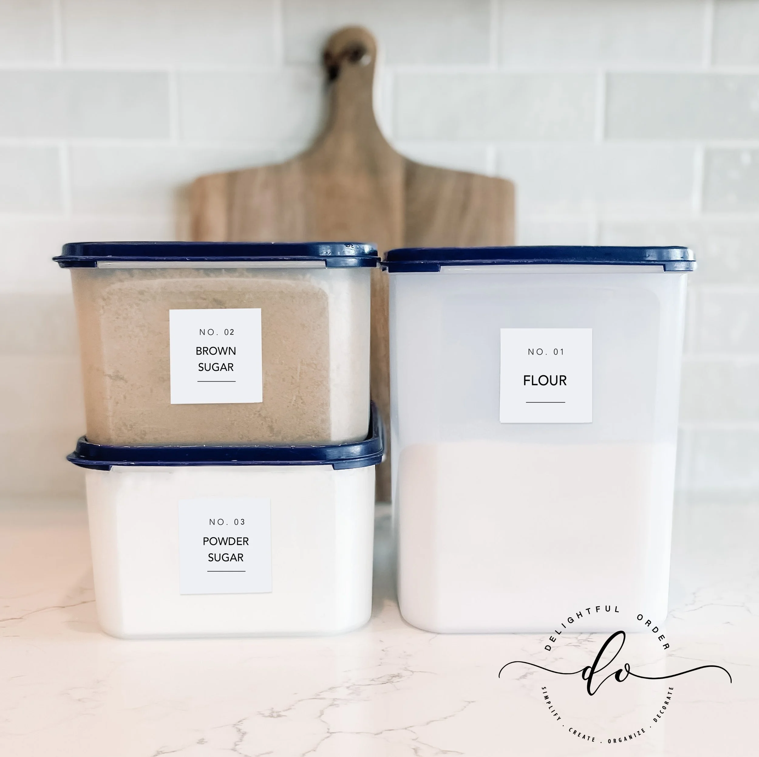 Hand & Dish Soap, Vinegar & Cleaner Labels — Delightful Order