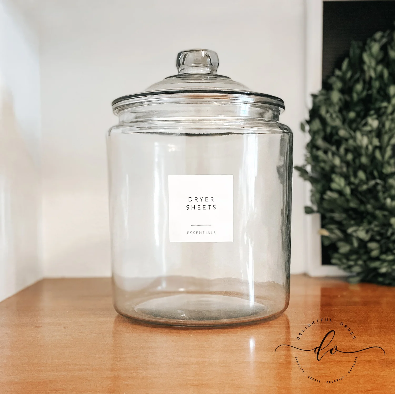Hand & Dish Soap, Vinegar & Cleaner Labels — Delightful Order