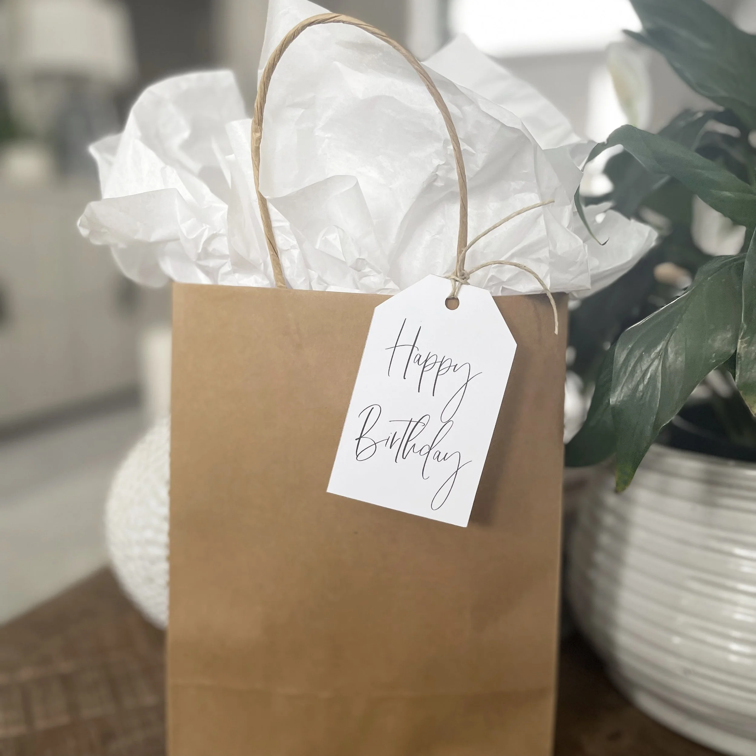 Free Printable - Birthday Gift Tags — Delightful Order