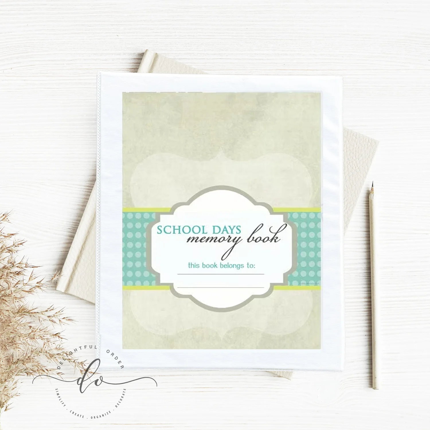 Back to School Organizing Printables — Delightful Order