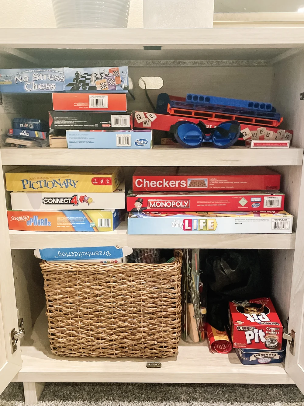 Organizing the Game Cabinet — Delightful Order