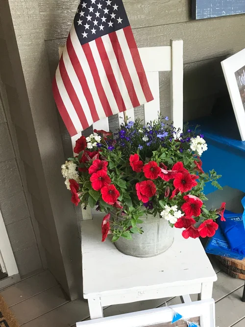 Red, White & Blue Americana Party Ideas & Printables — Delightful Order