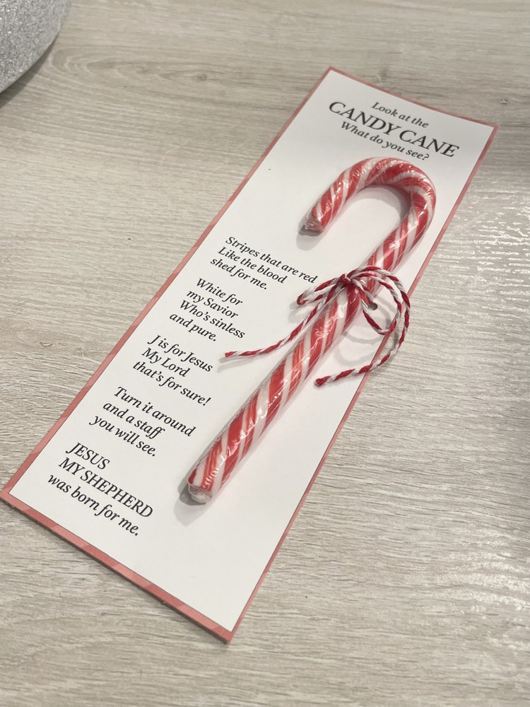 Christmas Candy Cane Poem - A Free Printable — Delightful Order