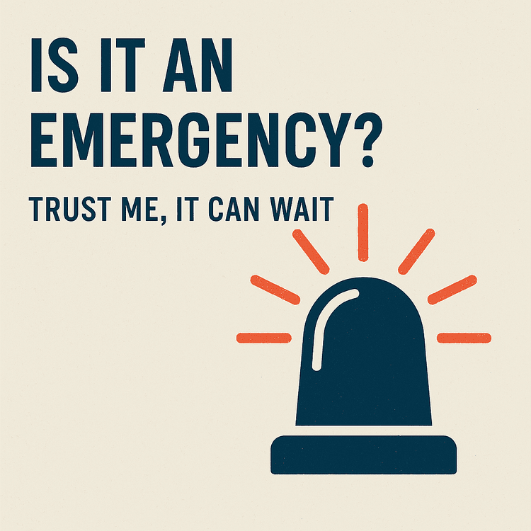 Len Musielak — Is It an Emergency? It’s Usually Not. | Trust Me, It Can ...