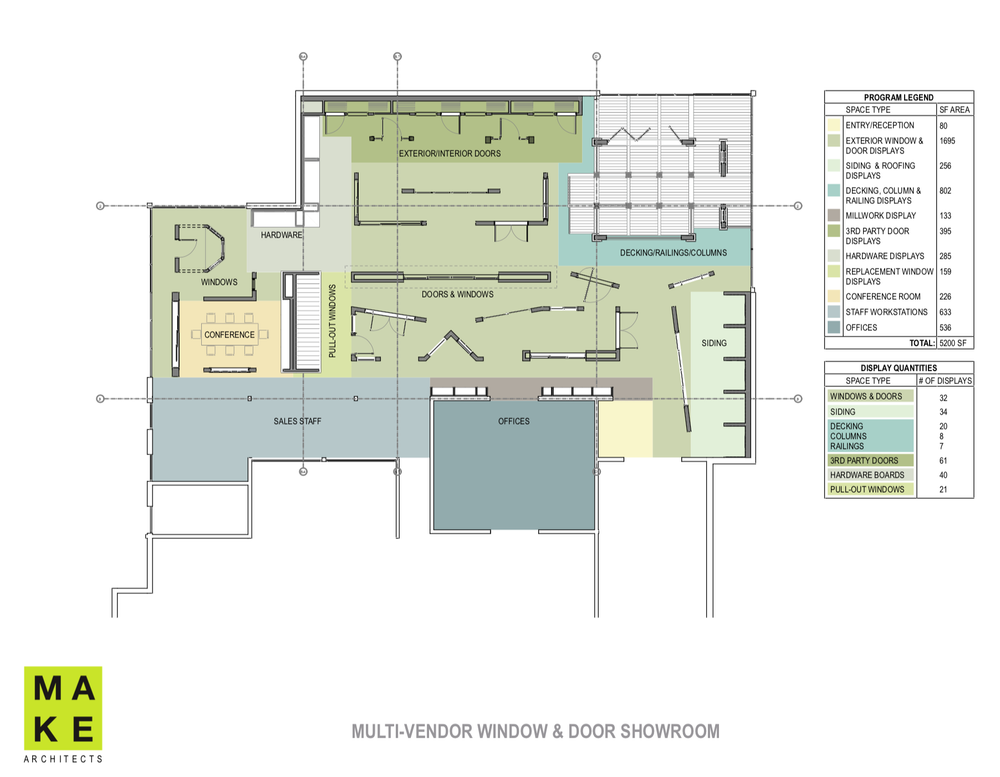Showroom Design — MA+KE Architects, PC