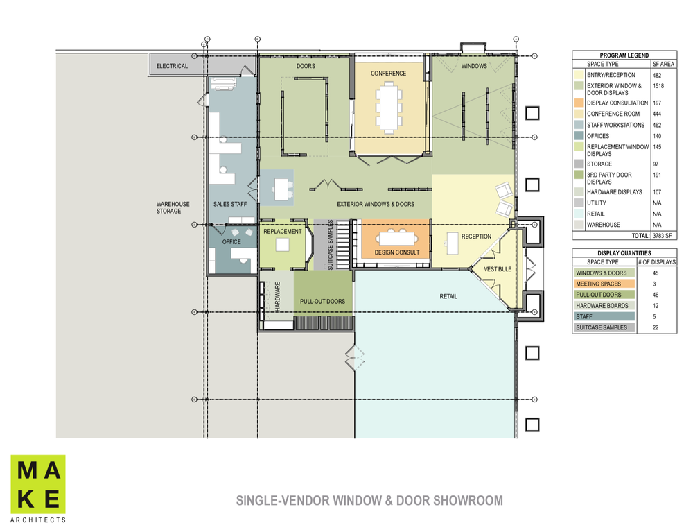 Showroom Design — MA+KE Architects, PC
