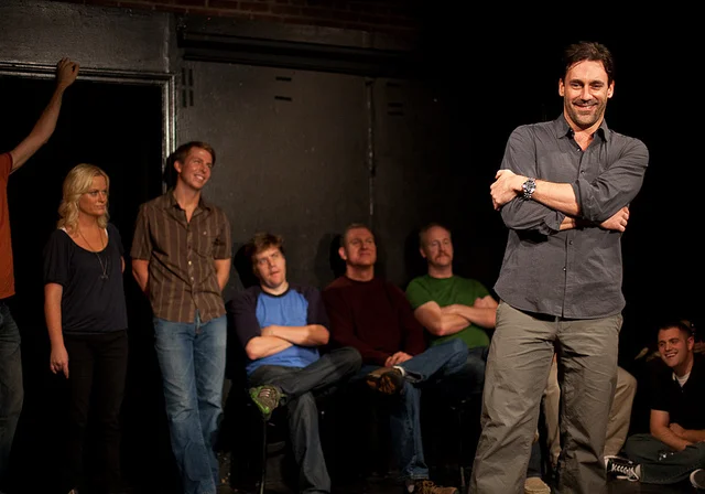 Jack Mcbrayer Jon Hamm