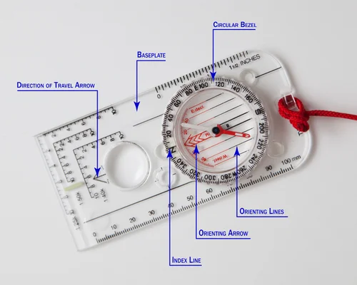 How to Take a Grid Bearing with a Map and Compass in 2 Easy Steps ...