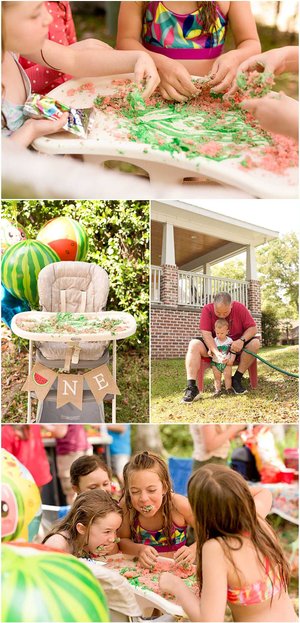 One in a Melon | Ollie's First Birthday Party — Uninvented Colors ...