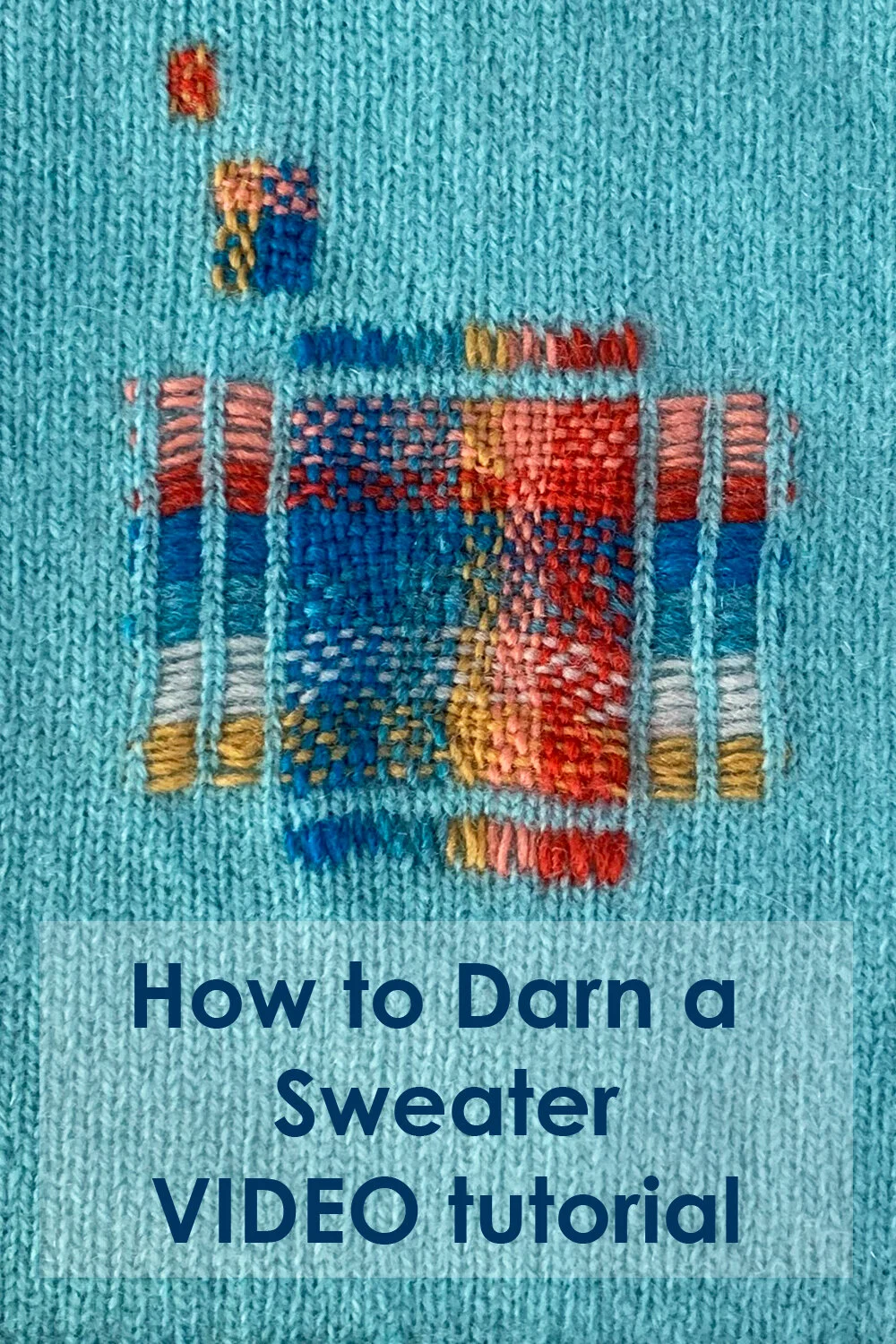 Swiss Darning tutorial VIDEOS — Collingwood-Norris