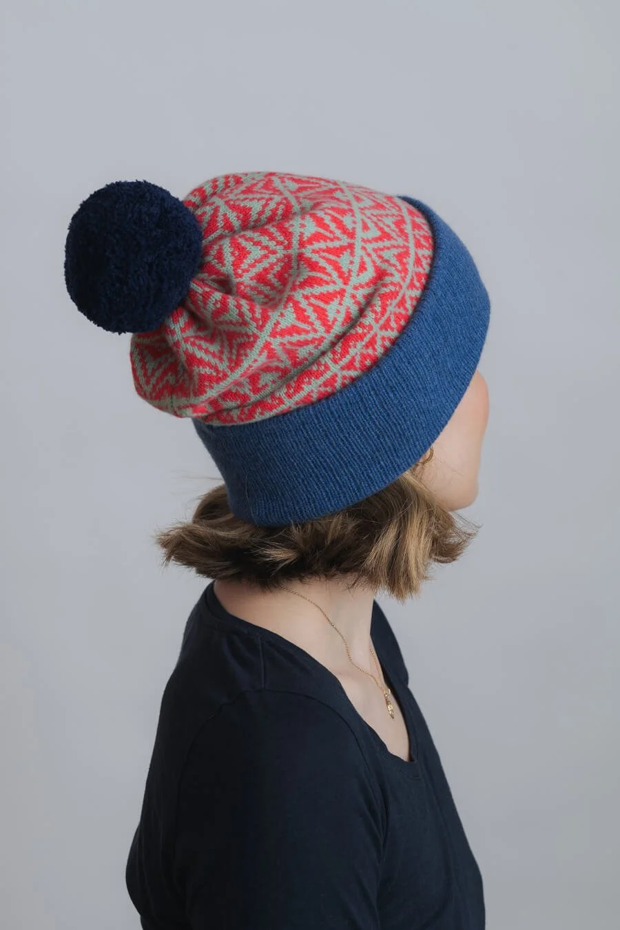 Annan Knitted Bobble Hat — Collingwood-Norris