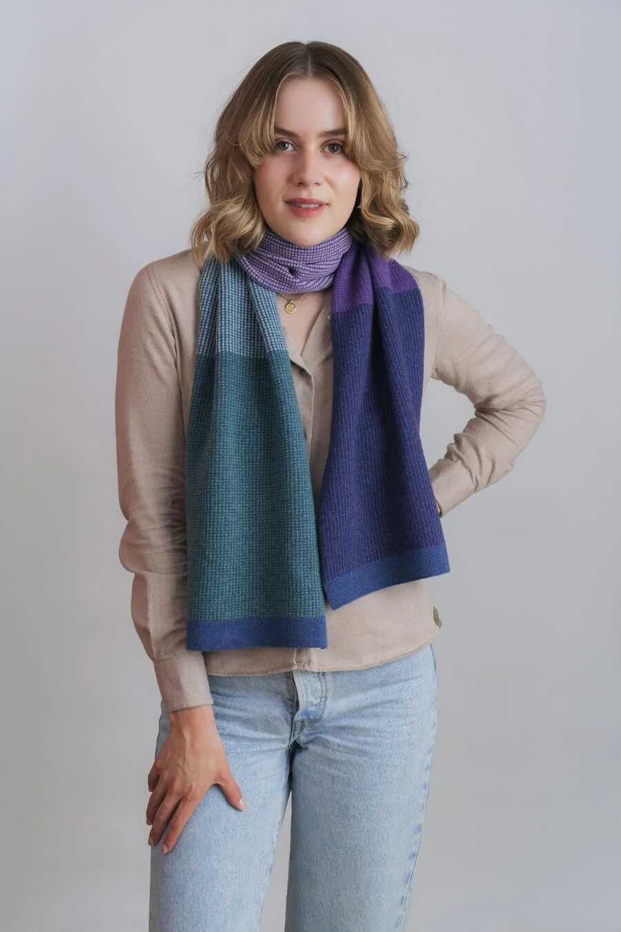 Scottish Designer Lambswool Scarves — Collingwood-Norris
