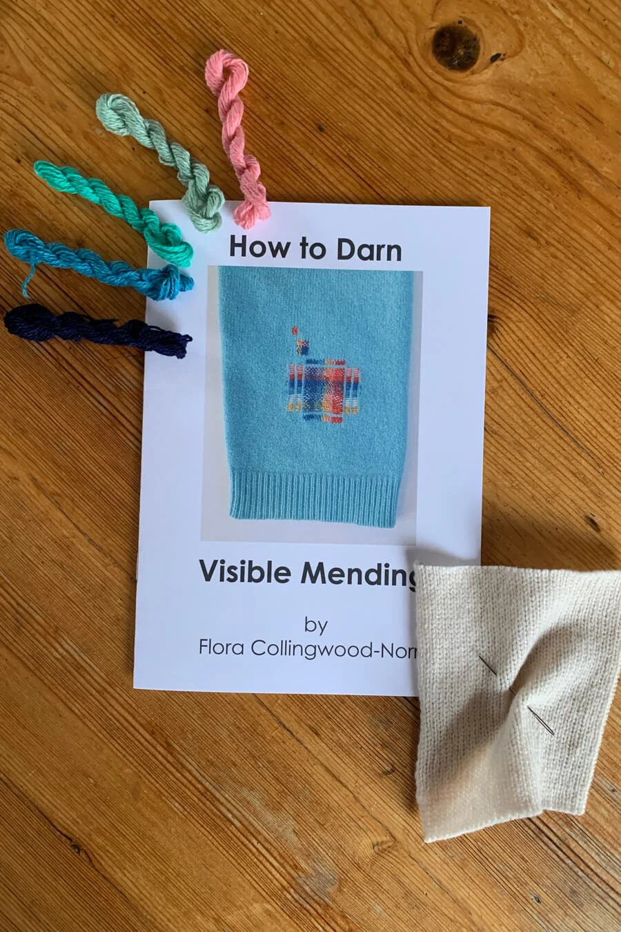 Visible Creative Mending for Knitwear- Book, Workshops, Tutorials ...