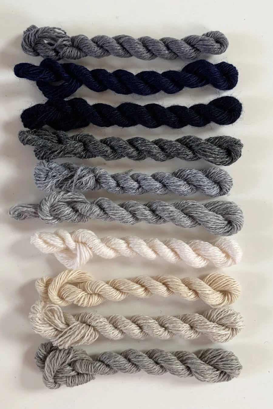 Cashmere Yarn for Darning in Pastels — Collingwood-Norris