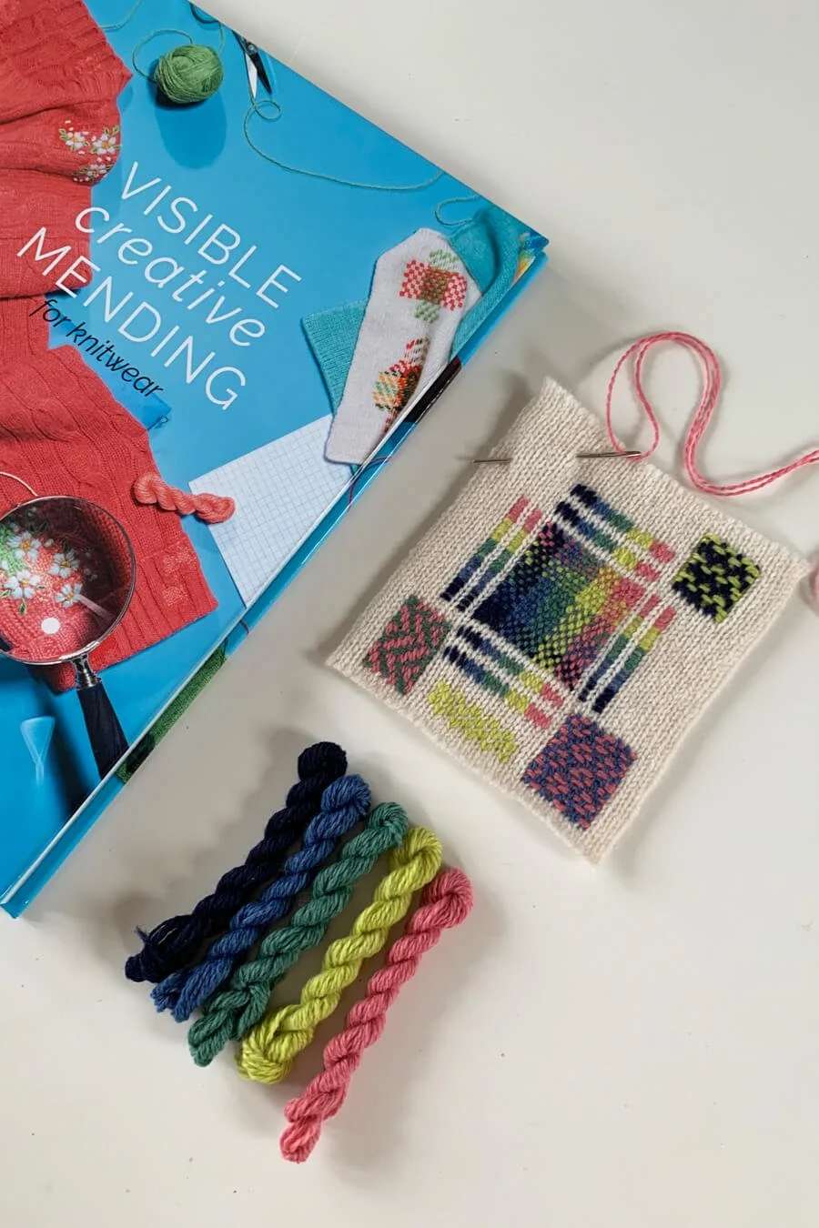 Visible Creative Mending for Knitwear- Book, Workshops, Tutorials ...
