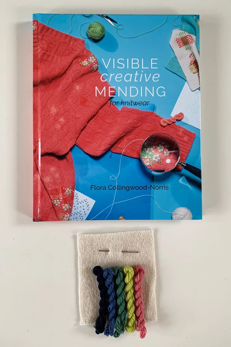 Visible Creative Mending for Knitwear- Book, Workshops, Tutorials ...