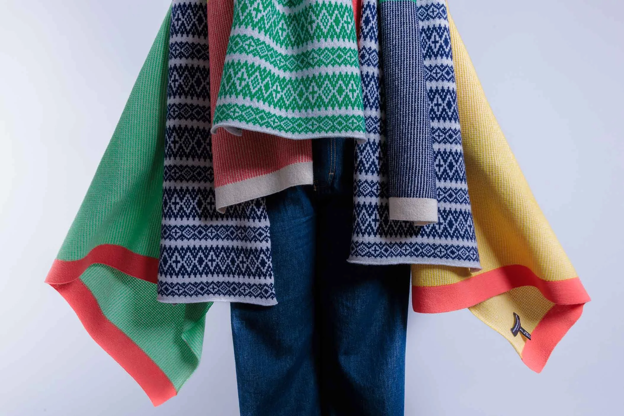 Visible Creative Mending and Ethical Scottish Knitwear - Collingwood-Norris
