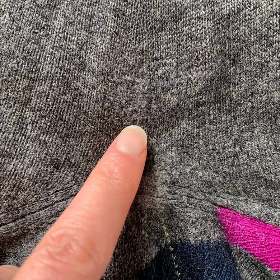 Invisible vs Visible Mending — Collingwood-Norris