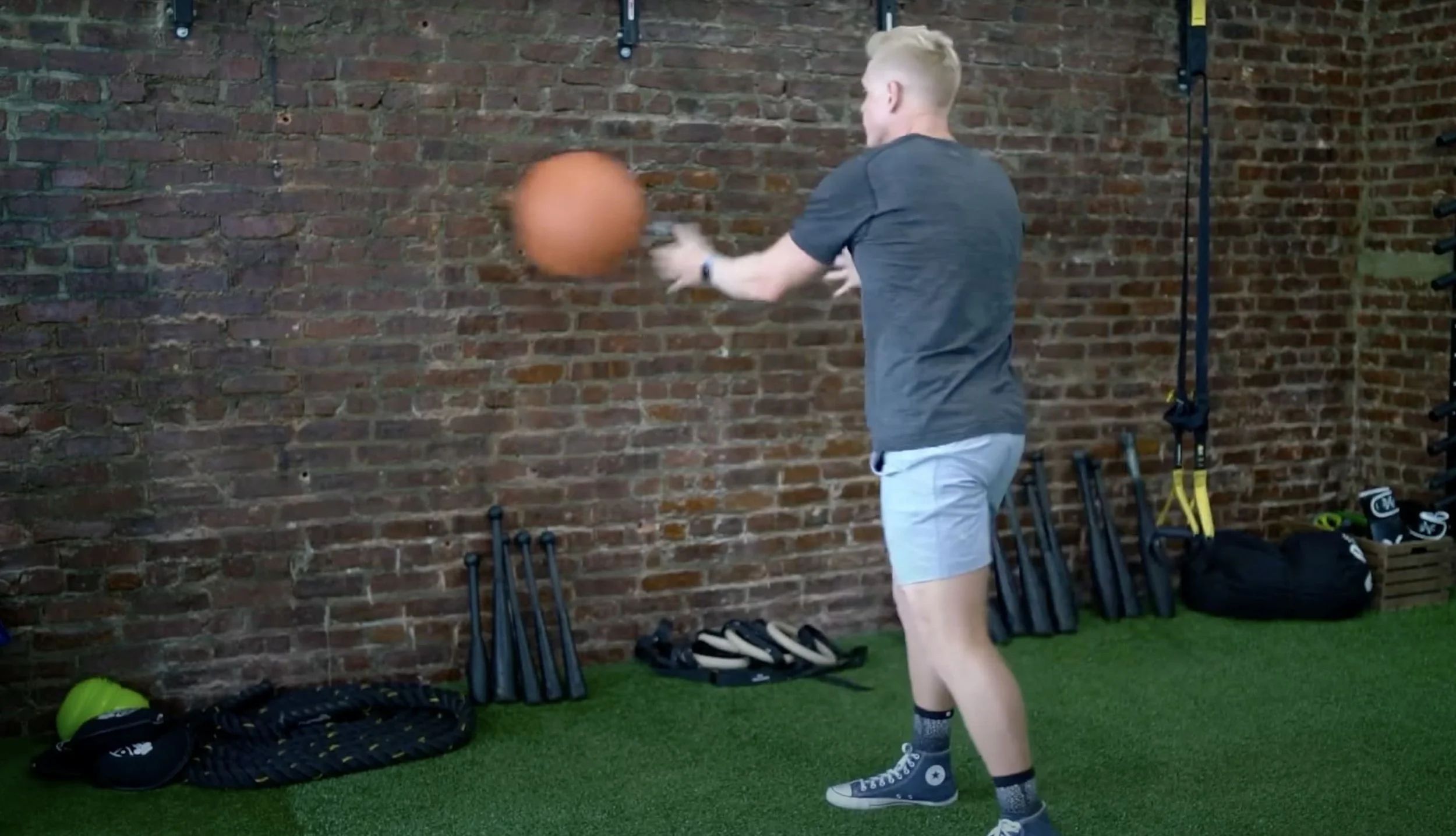 Medicine Ball Slams Exercises for Swimmers — Train Daly