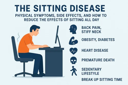 The Sitting Disease: 10 Side Effects of Sitting Too Much — Train Daly